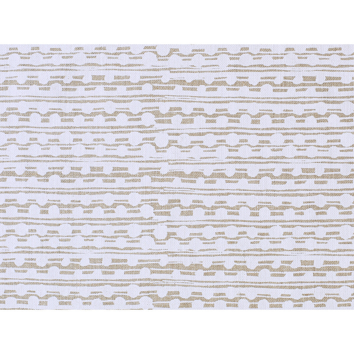 Gamal White Natural CCF-2314.161.0 Fabric by Caroline Cecil Textiles ...
