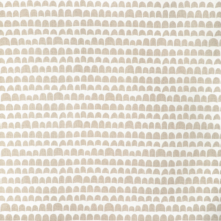 Hannu White Natural CCF-2318.161.0 Fabric by Caroline Cecil Textiles ...