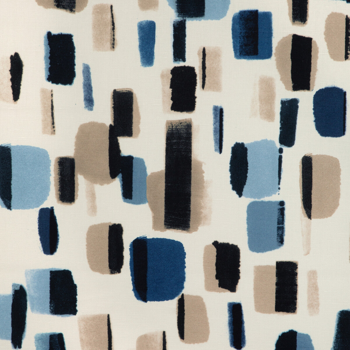 Bond Print Blue GWF-3805.516.0 Fabric by Lee Jofa Modern - Fabric World